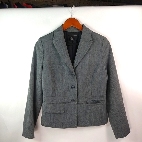 Apostrophe | Jackets & Coats | Apostrophe 4 Gray Lined Blazer Suit ...
